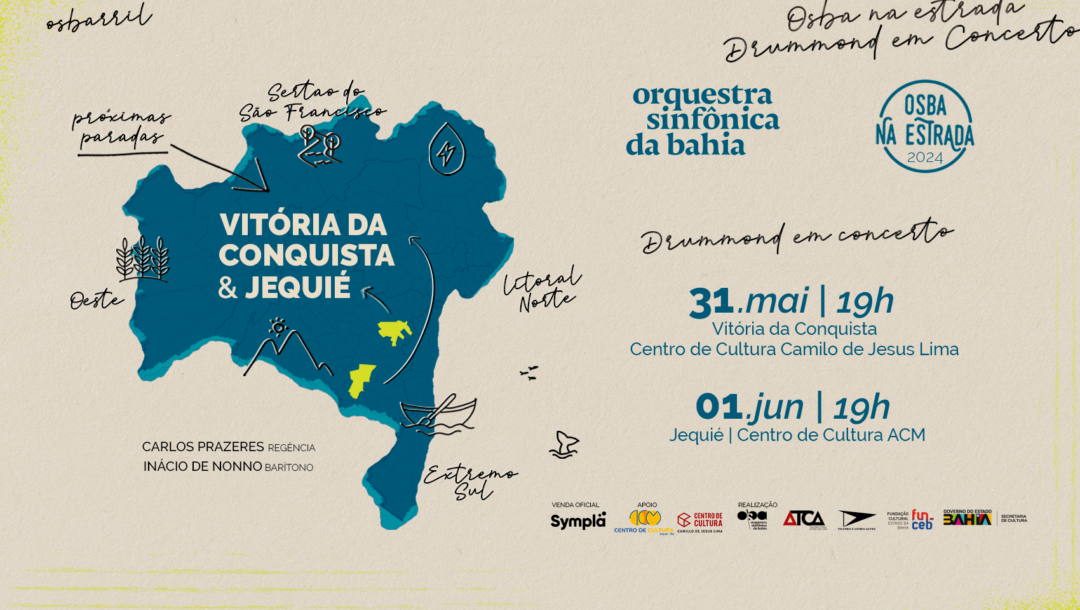 OSBA na Estrada – Drummond em Concerto | Vitória da Conquista ... OSBA na Estrada – Drummond em Concerto | Vitória da Conquista ...