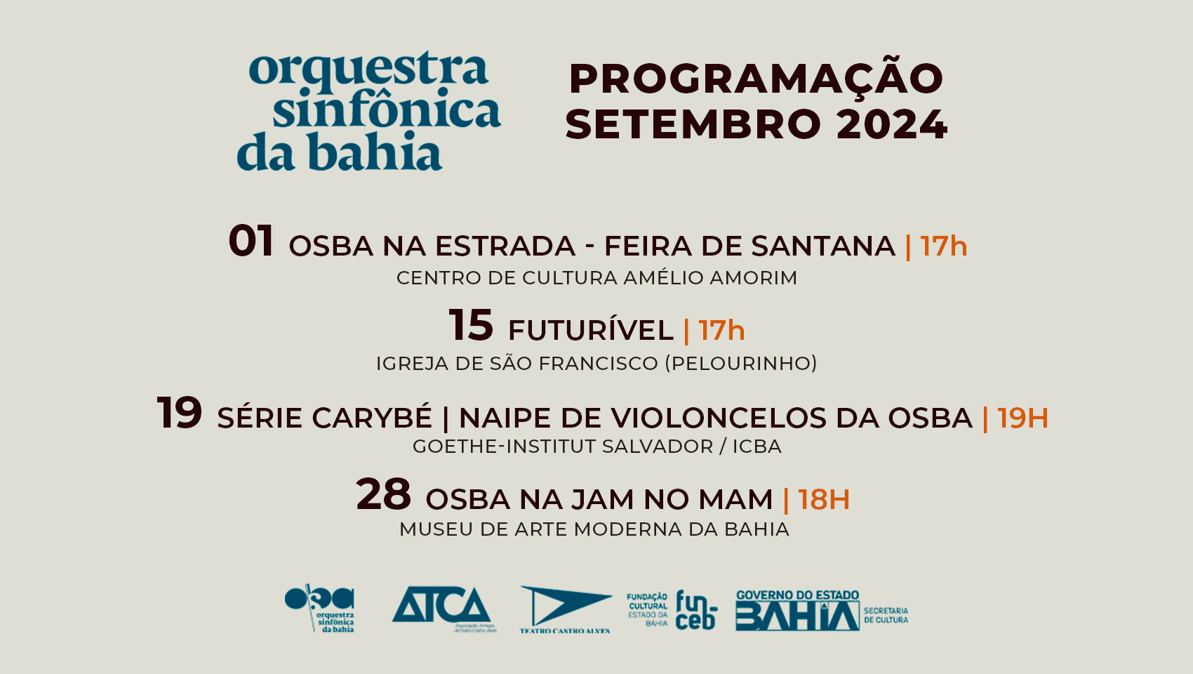 Orquestra Sinfônica da Bahia – OSBA