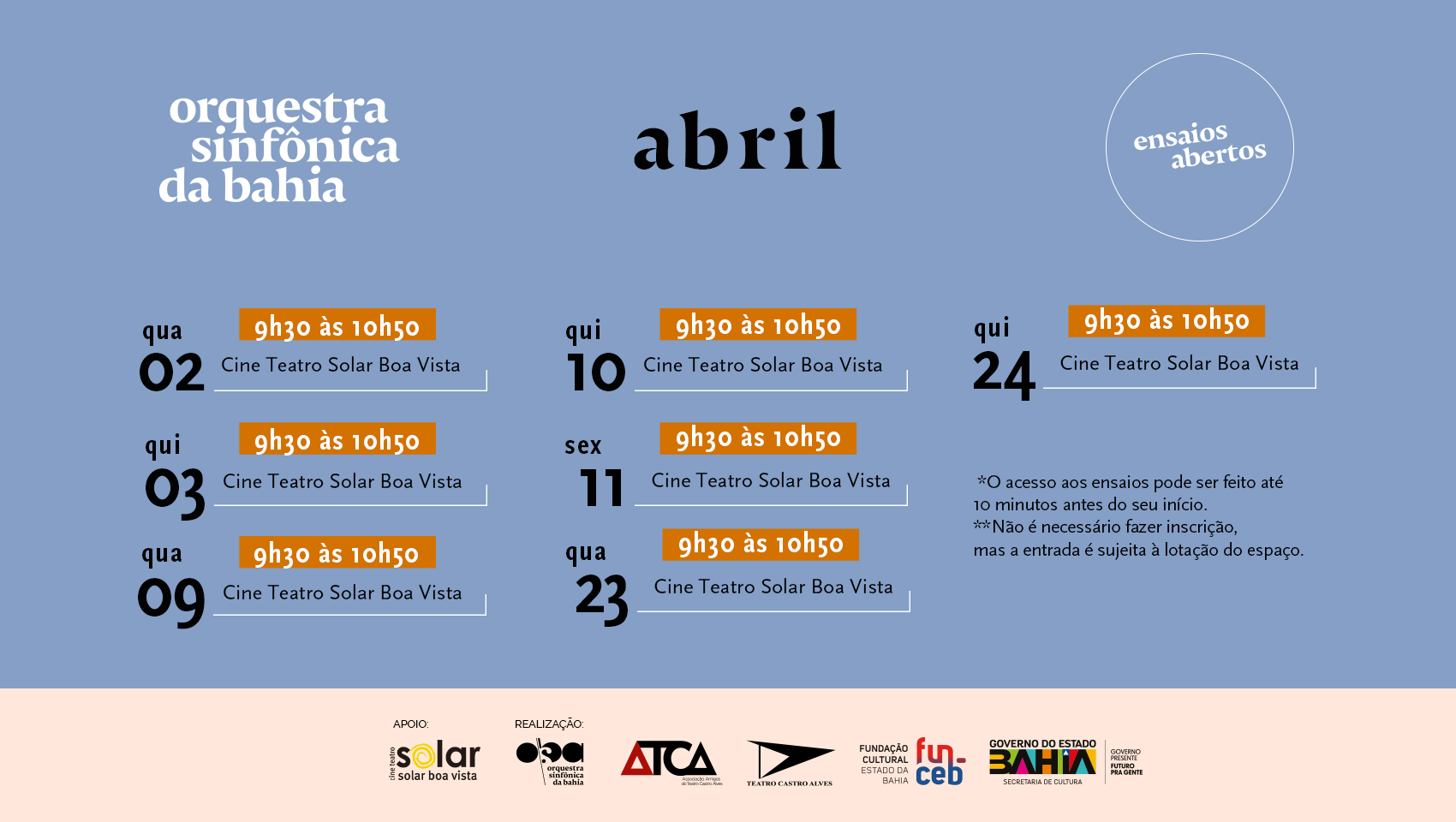 Orquestra Sinfônica da Bahia – OSBA